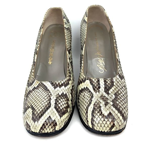 Lord & Taylor | Shoes | Vintage Snakeskin Lord Taylor Pumps 7b | Poshmark